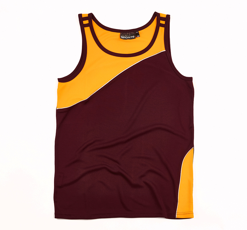 AQS01 - ADULTS UNISEX SPORTS SINGLET